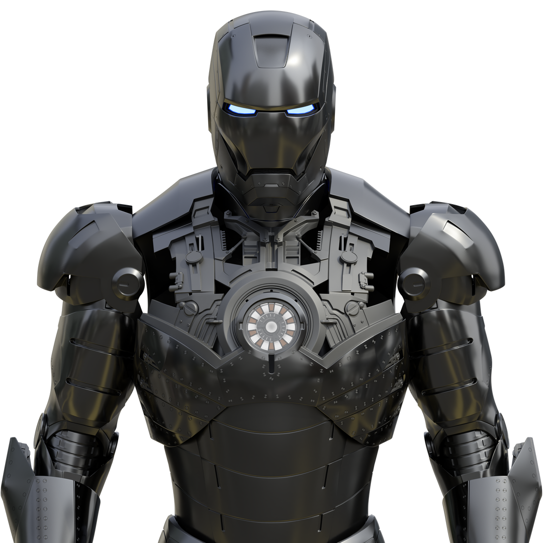 Ironman Mark 2 Suit 3D Printable Model – Wireframe