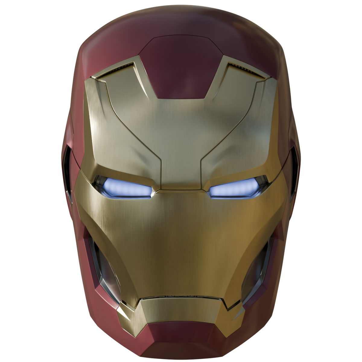 Iron Man MK46/47 3D motorized 3D printable model – Wireframe