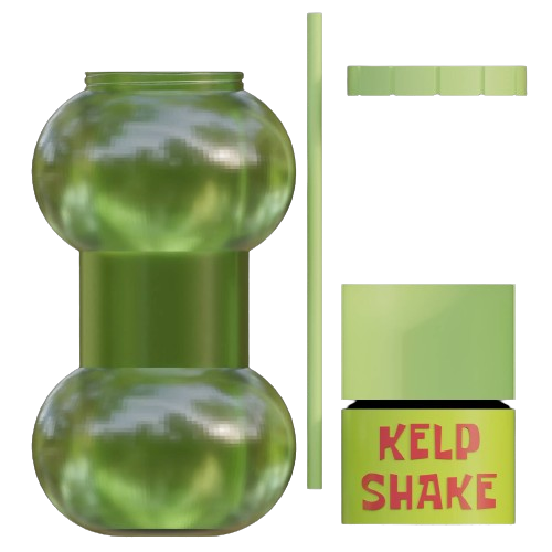 Kelp Shake - 3D Print File – Wireframe