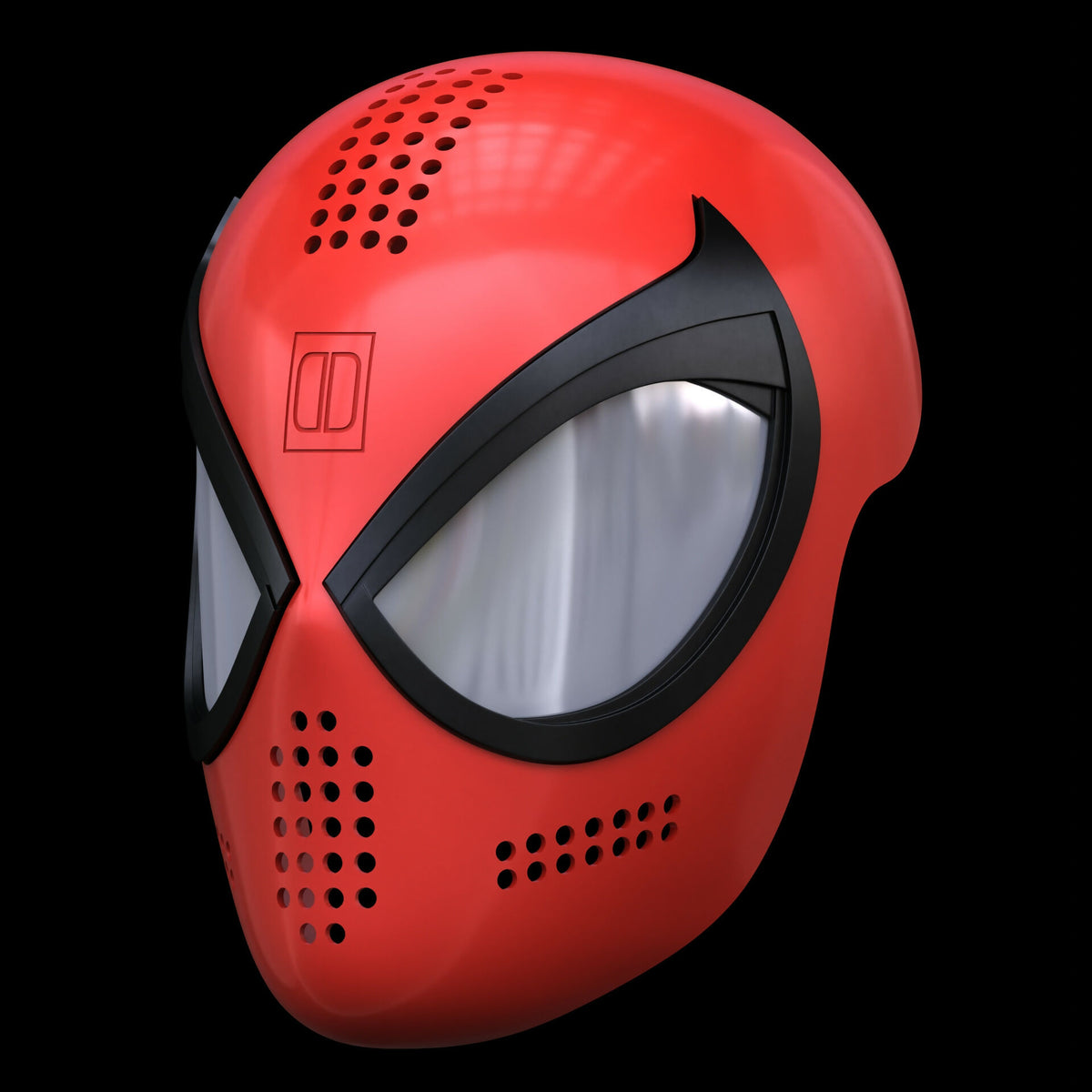 Spider-man NWH Concept Art Faceshell 3D Model – Wireframe