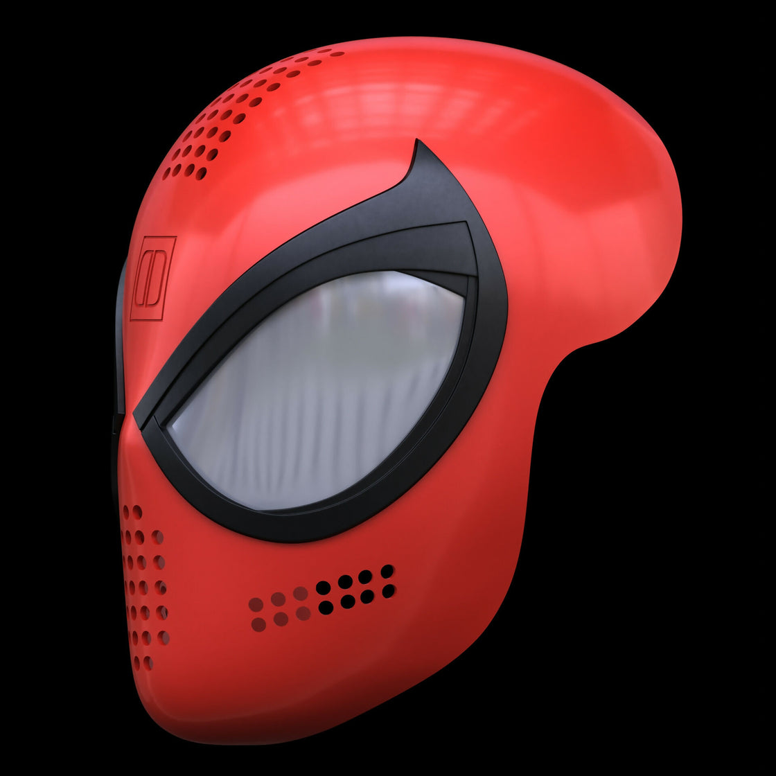 Spider-man NWH Concept Art Faceshell 3D Model – Wireframe