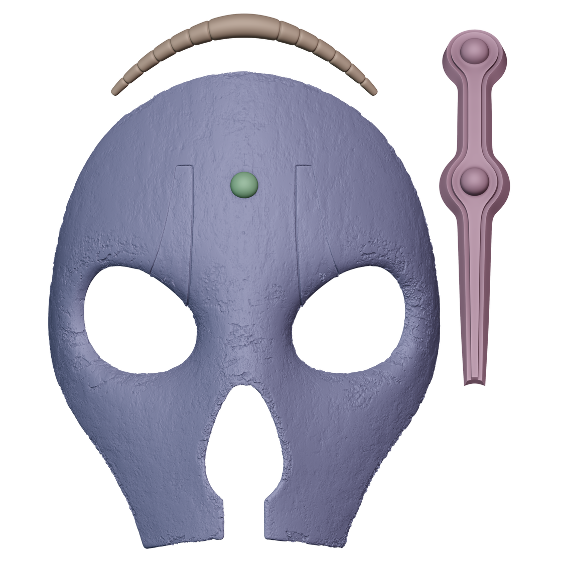 VEK3D Darth Nihilus Mask File – Wireframe