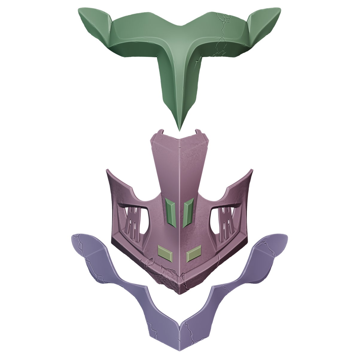 VEK3D Ekko Mask File – Wireframe