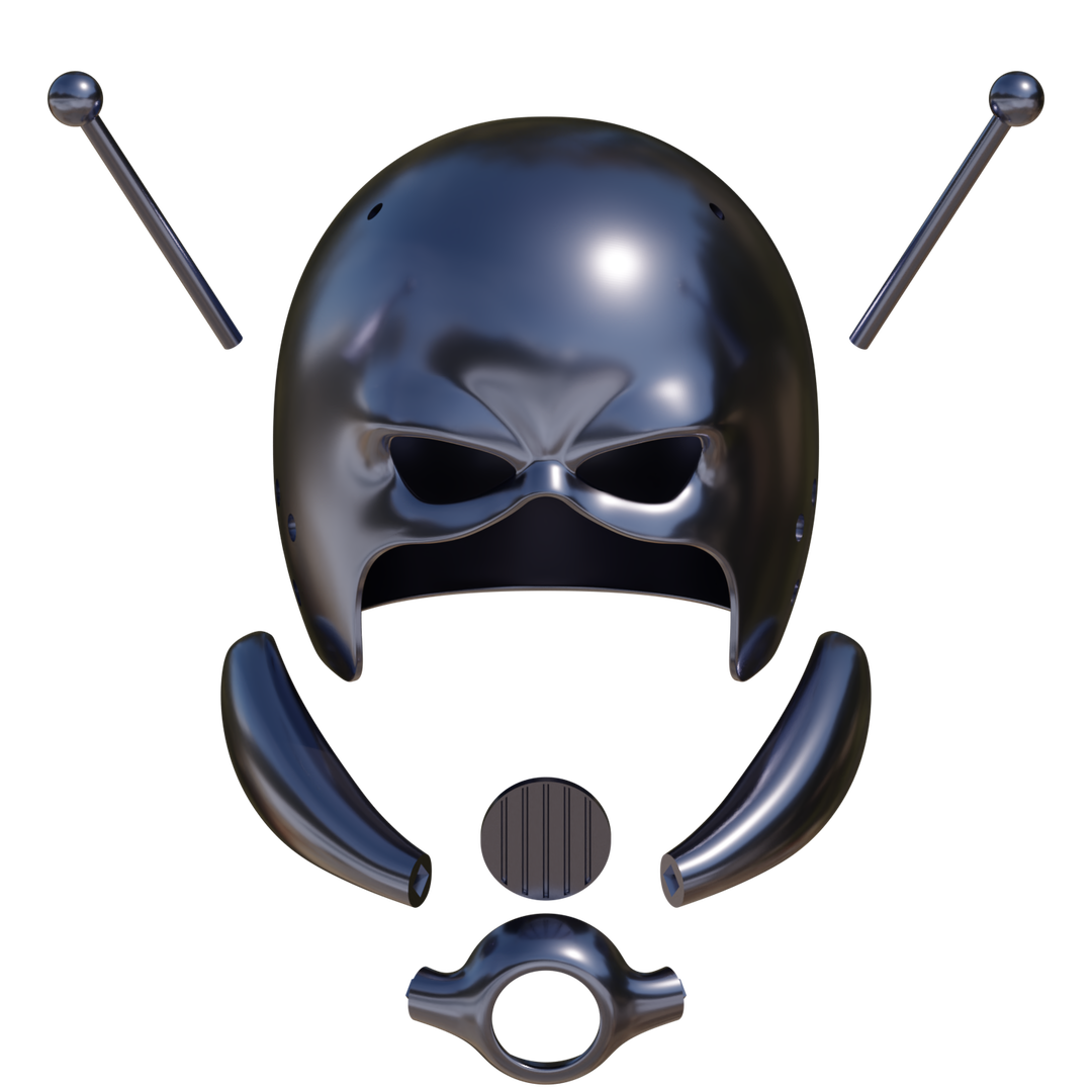 VEK3D Classic Ant Man Helmet – Wireframe