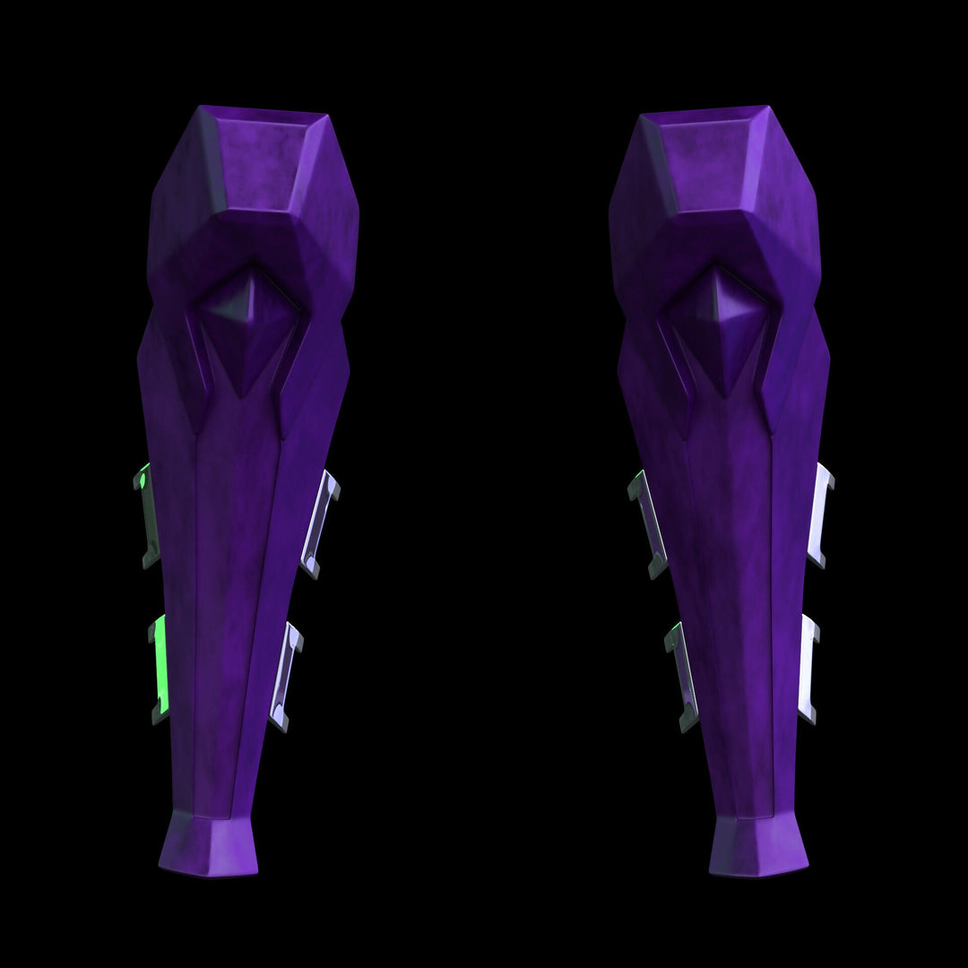 The Prowler Armor Fortnite 3D Model – Wireframe