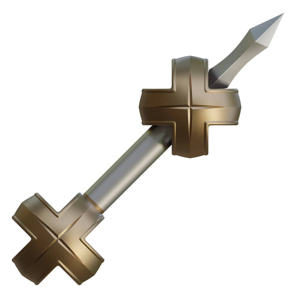 VEK3D Kamutoke Cursed Tool File – Wireframe