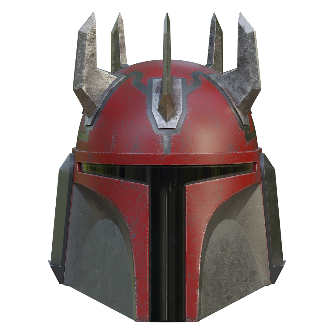 VEK3D Super Commando Helmet File – Wireframe