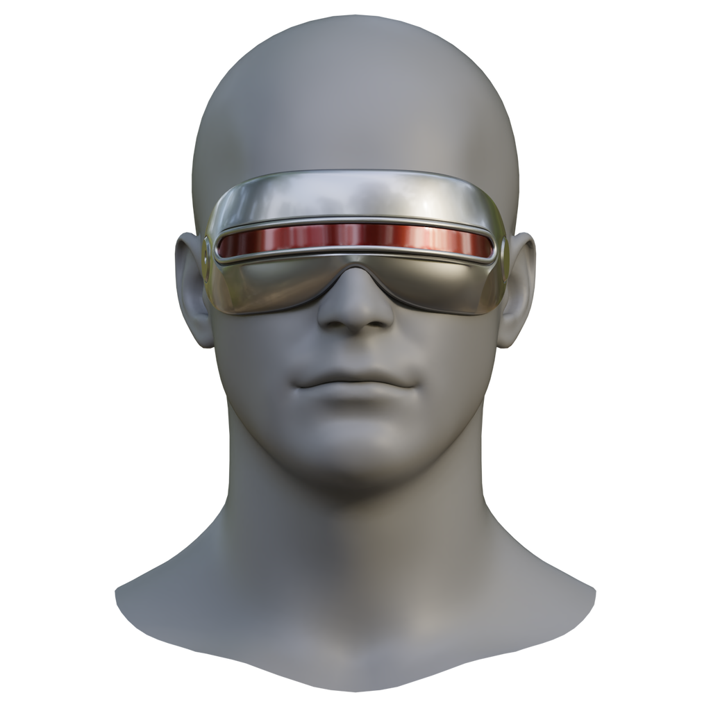 VEK3D Cyclops X-Men: Apocalypse Visor File – Wireframe