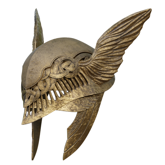 VEK3D Malenia Helmet File – Wireframe