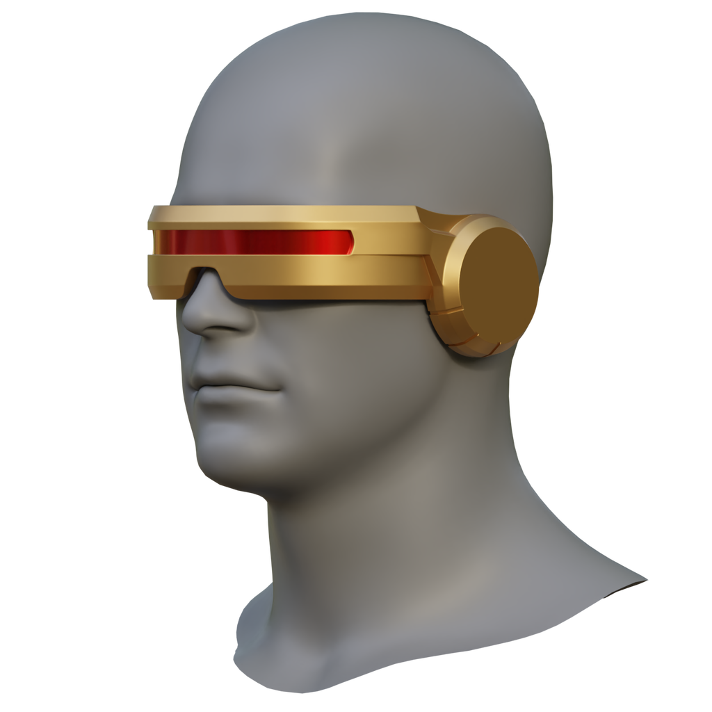 VEK3D Cyclops Visor File – Wireframe