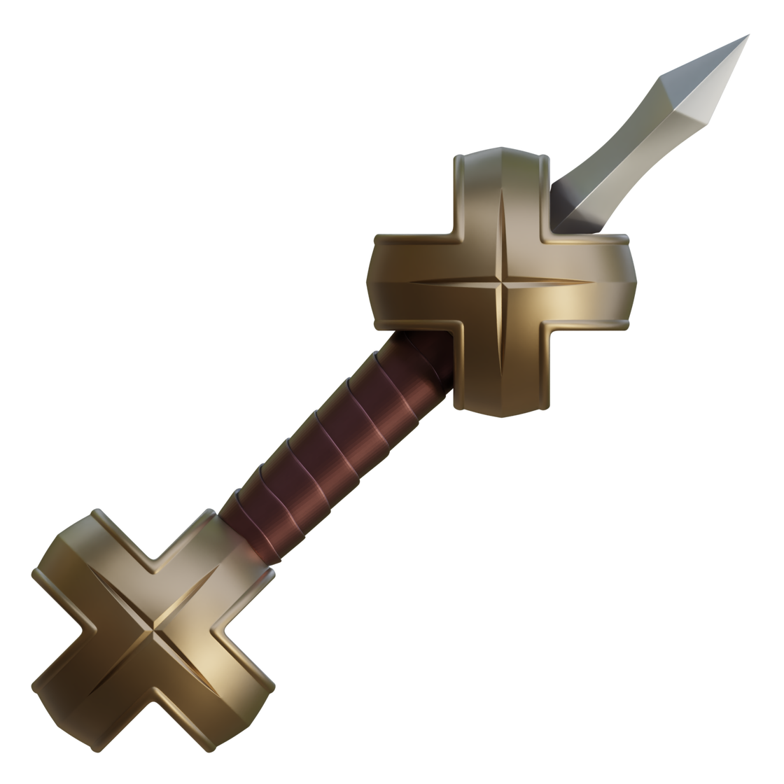 VEK3D Kamutoke Cursed Tool File – Wireframe