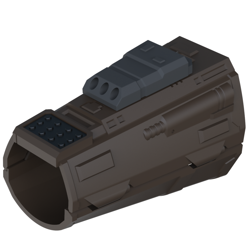 Holoprojector Vambrace with accessories – Wireframe
