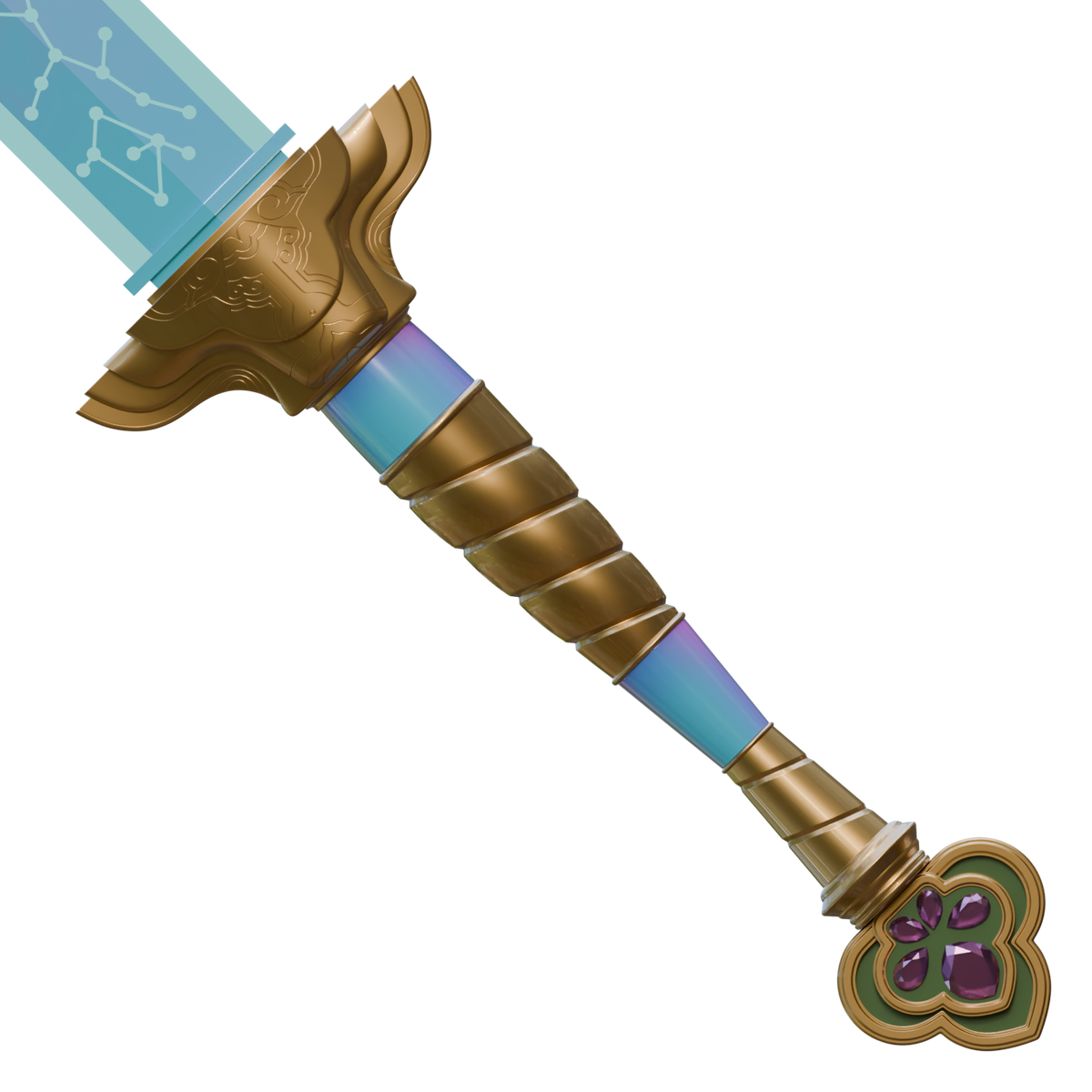 VEK3D Rumi Saingeom File – Wireframe