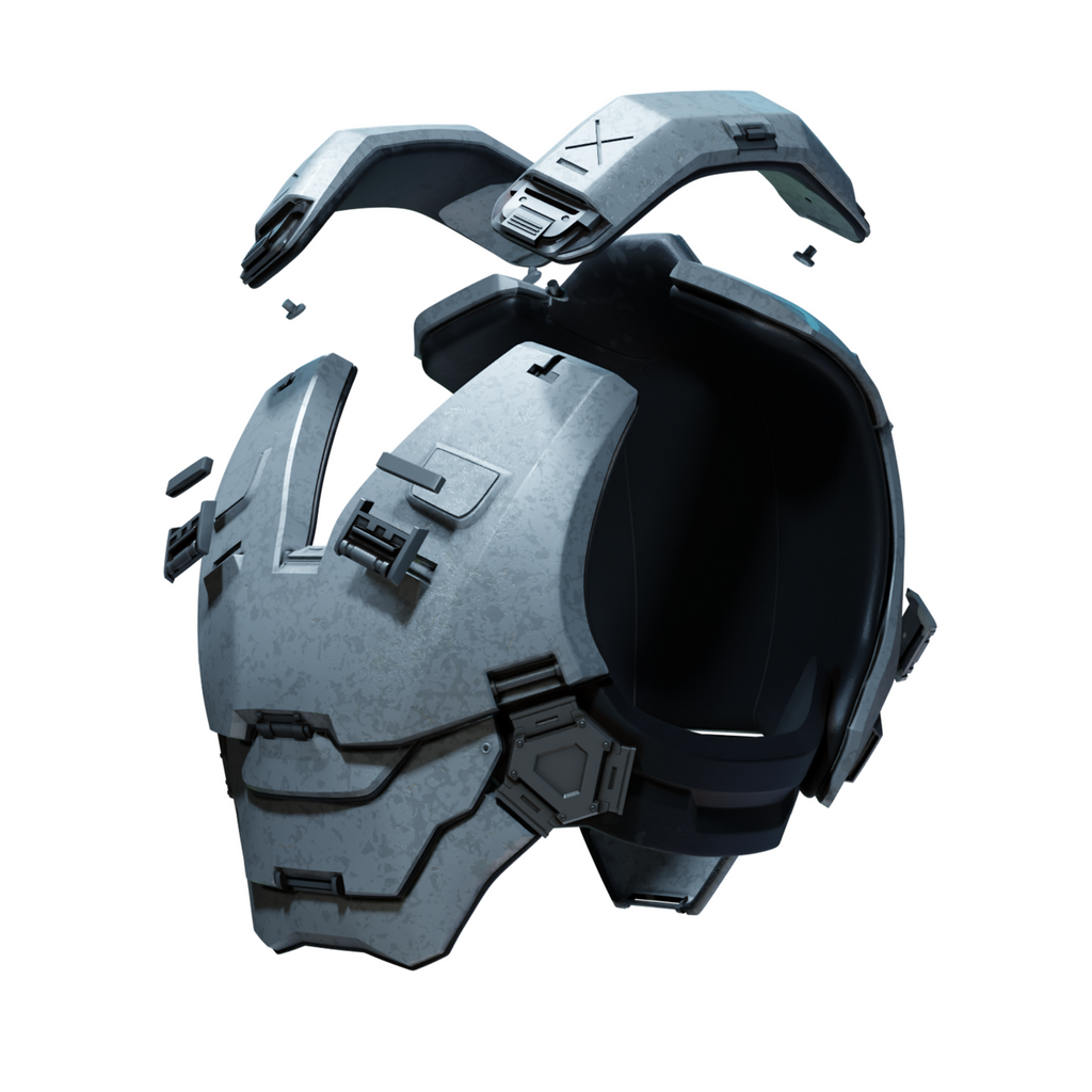 Halo Infinite Mirage Armor 3D Print Files – Wireframe