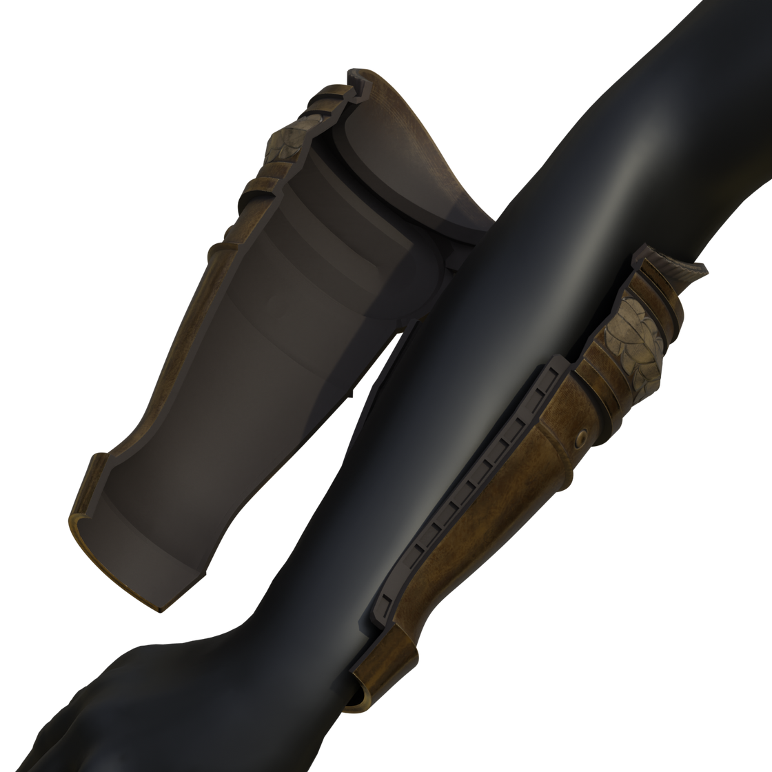 Articulated Malenia Prosthesis – Wireframe
