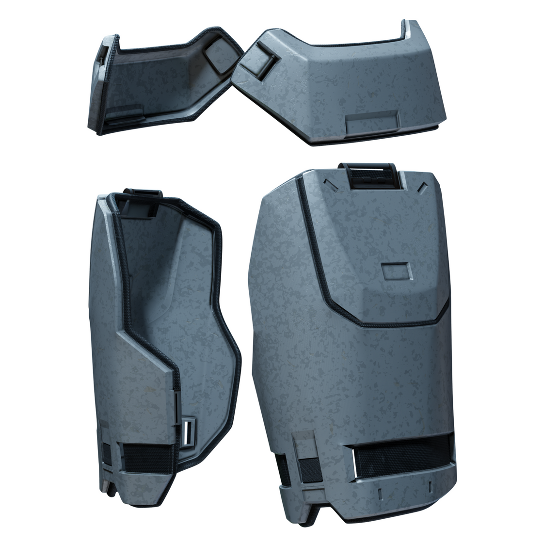 Halo Infinite Mirage Armor 3D Print Files – Wireframe