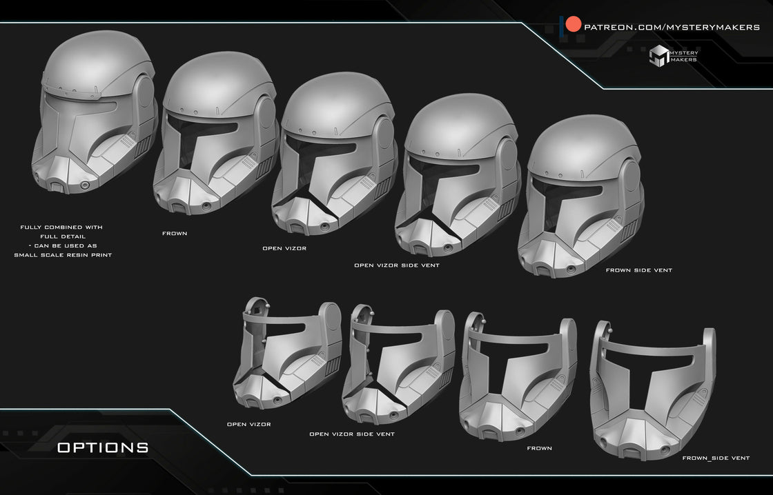 Republic commando helmet 2005 game – Wireframe