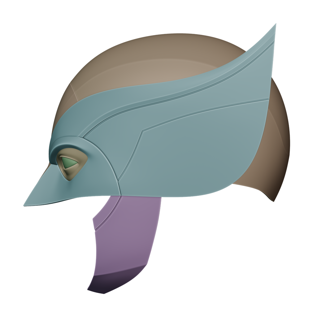 VEK3D Wolverine DP3 Cowl v3 File – Wireframe