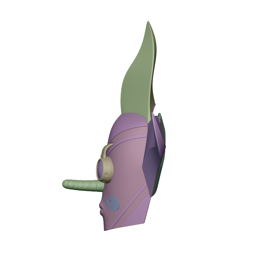 VEK3D Sogeking Mask File – Wireframe