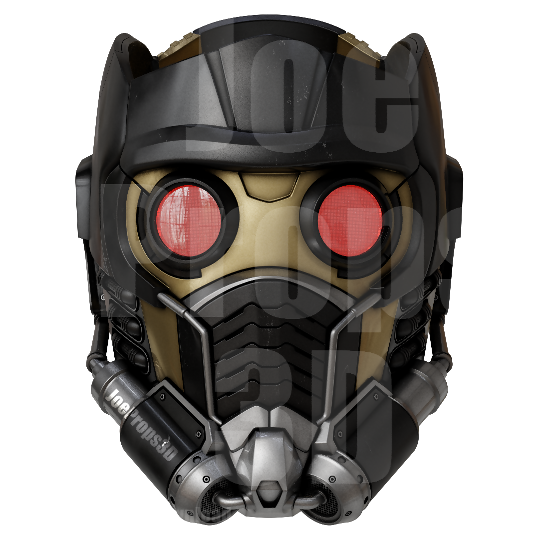 3D printable Galaxy Guardian Helmet STL File - JP3D – Wireframe
