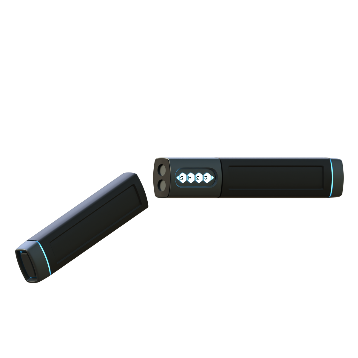 Tron Lightcycle Baton 3D Printable Model – Wireframe