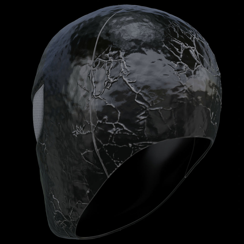 Spider-man Symbiote Mask MCU 3D Model – Wireframe