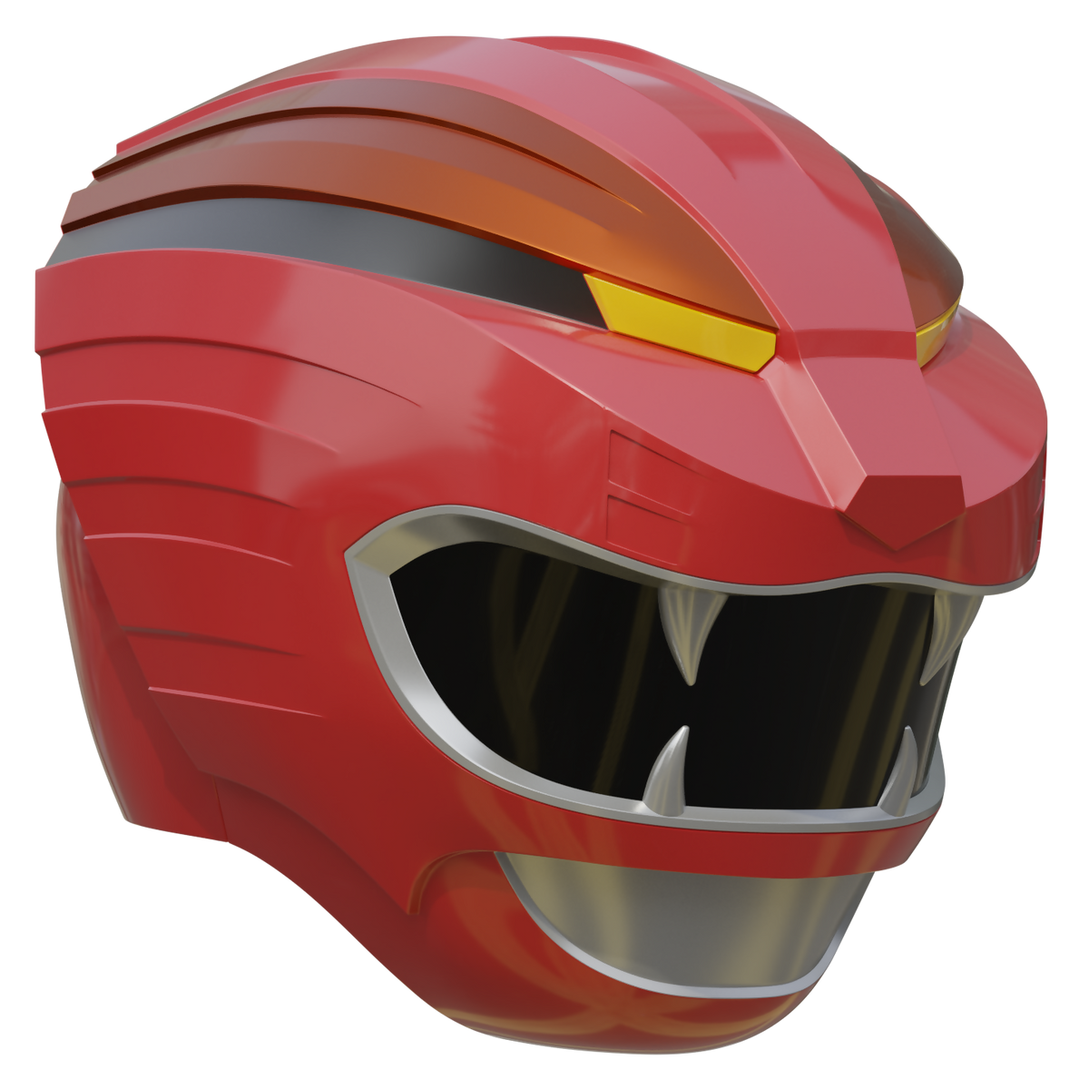 Power Rangers Wild Force Red Ranger [3D Print Model] – Wireframe
