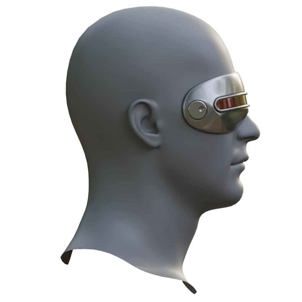 VEK3D Cyclops X-Men: Apocalypse Visor File – Wireframe