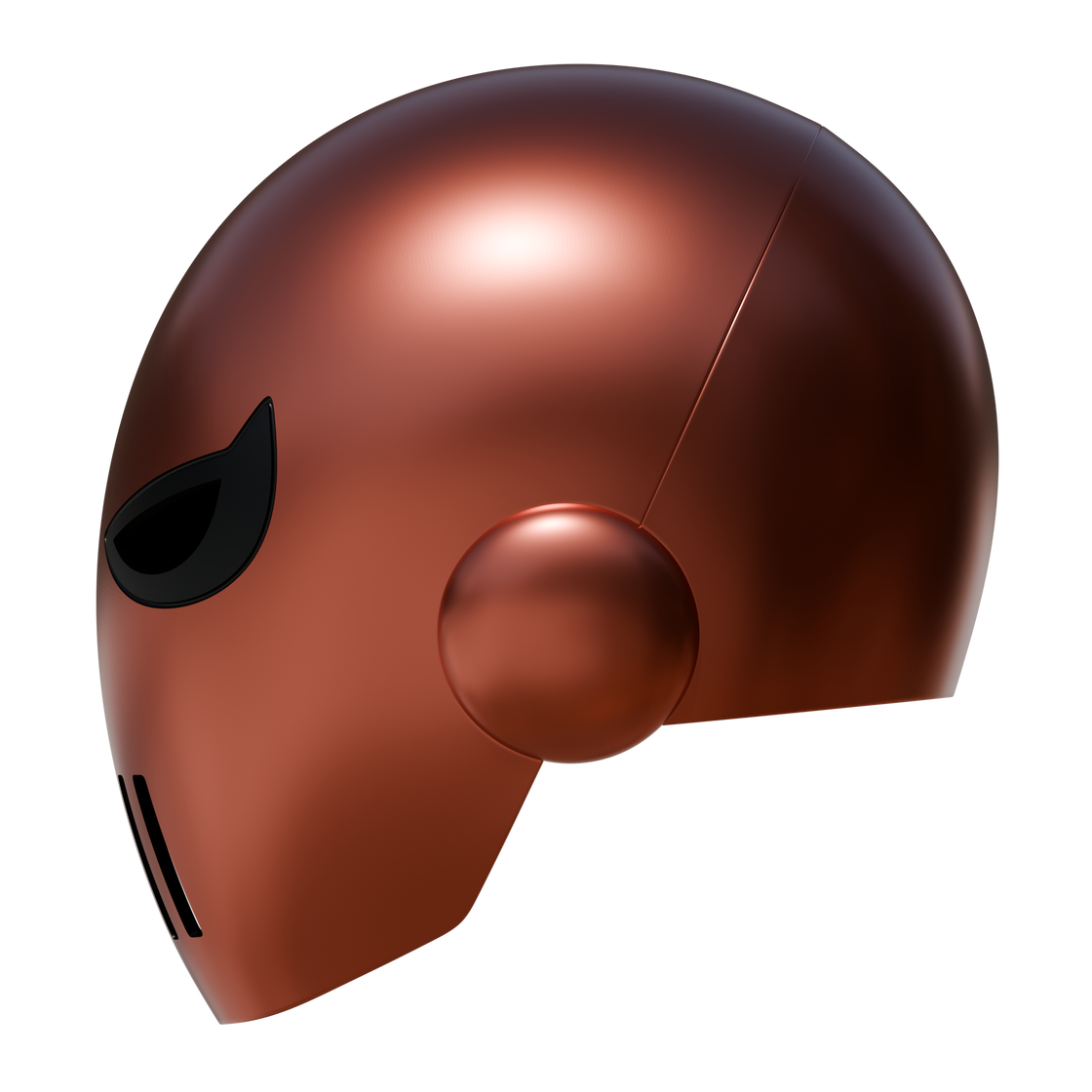 Slade Teen Titans Helmet 3D Model – Wireframe