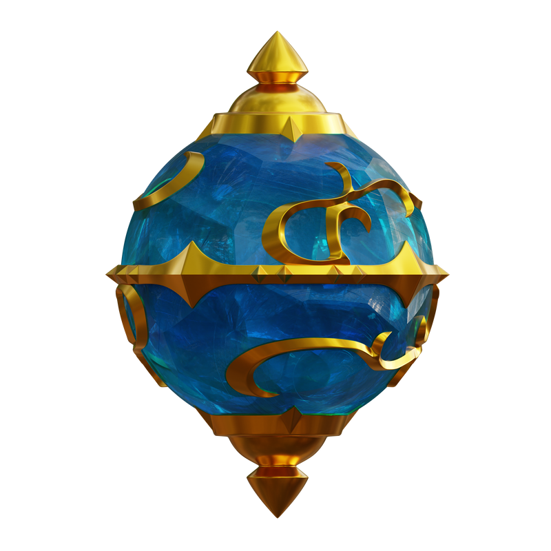 Palworld Pal Sphere 3D Print Model – Wireframe