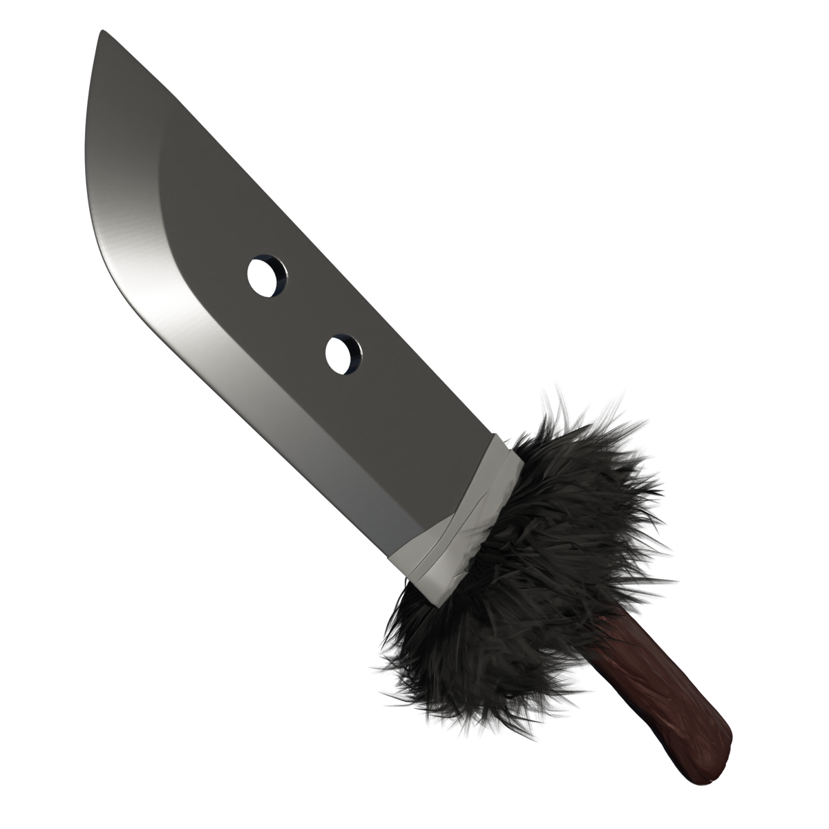 Slaughter Demon 3D Model – Wireframe