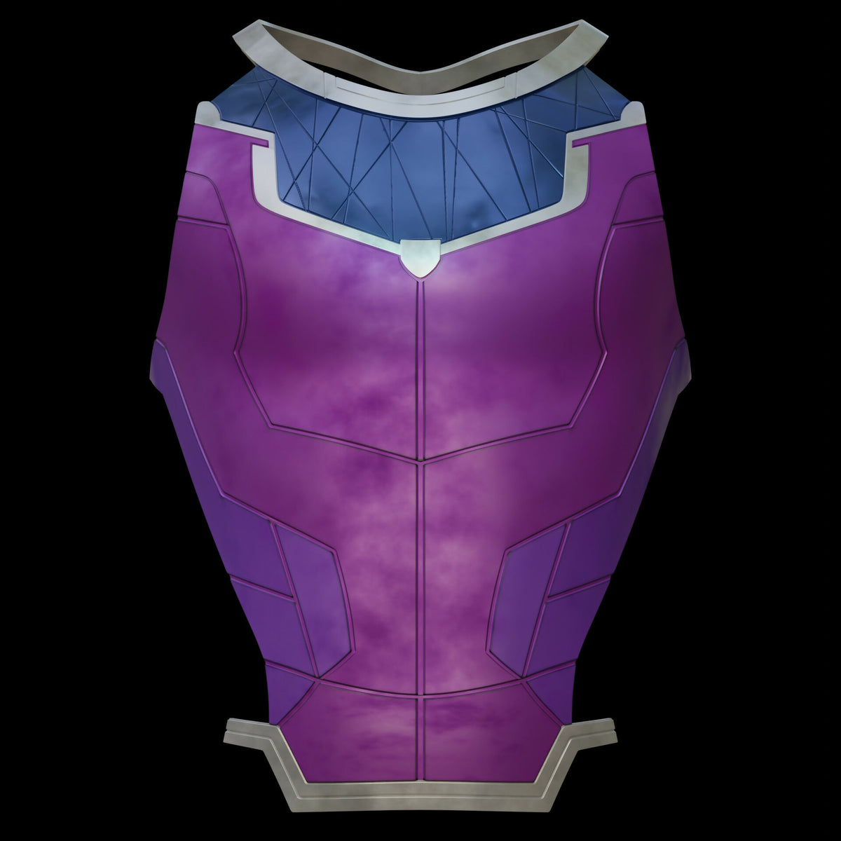 Gambit Armor and Boots 3D Model – Wireframe