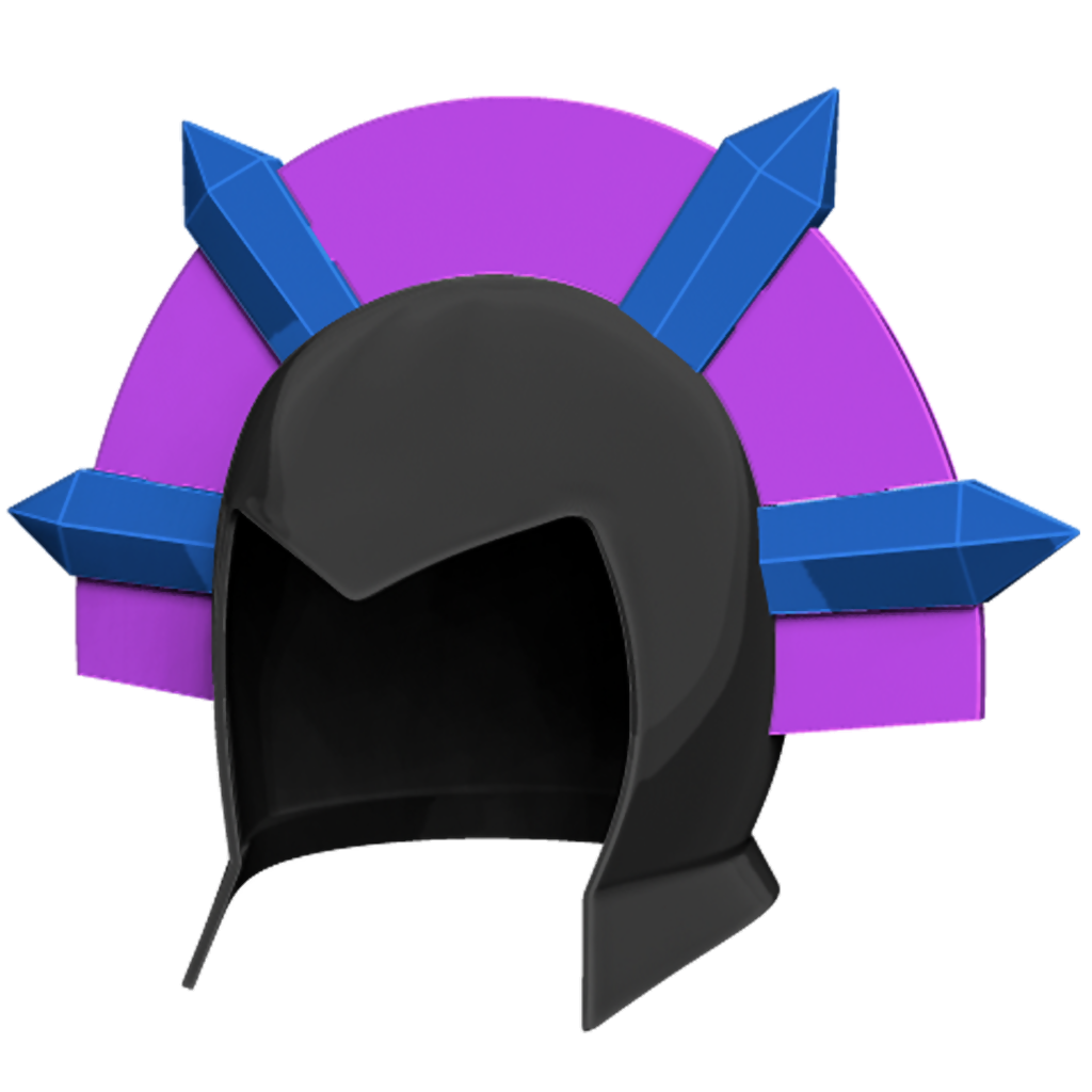 Evil Lyn helmet 1 – Wireframe