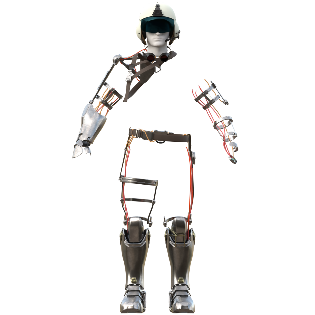 3D Printable Iron Man Makeshift Suit - 3D Print Model – Wireframe