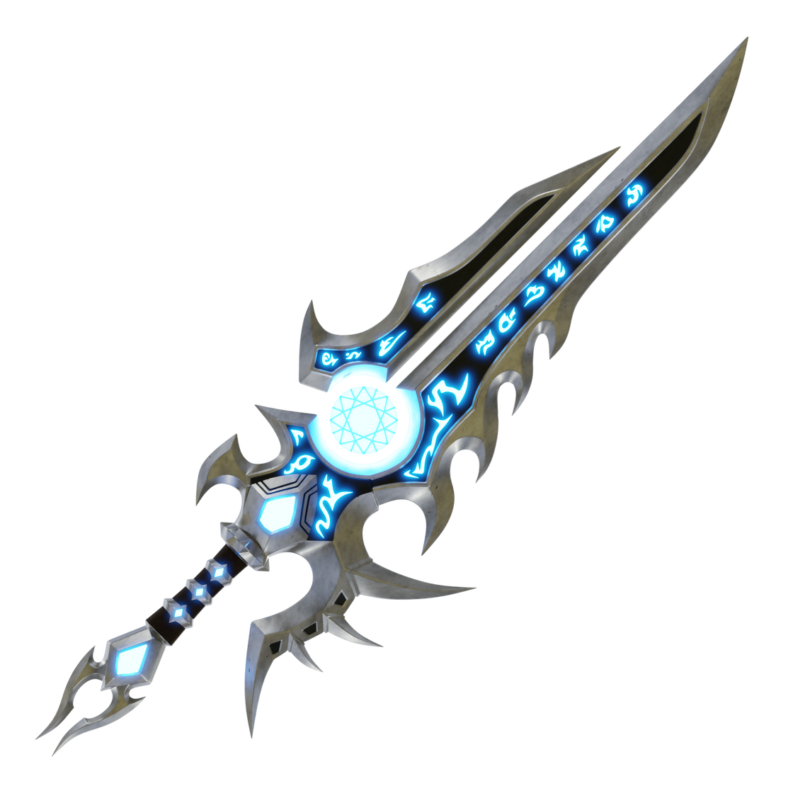 Kingsmourne Sword - World of Warcraft 3D Print Model – Wireframe