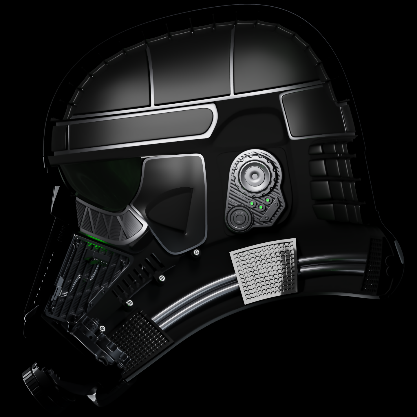 Star Wars Rogue One inspired Deathtrooper helmet 3D-file for cosplay ...