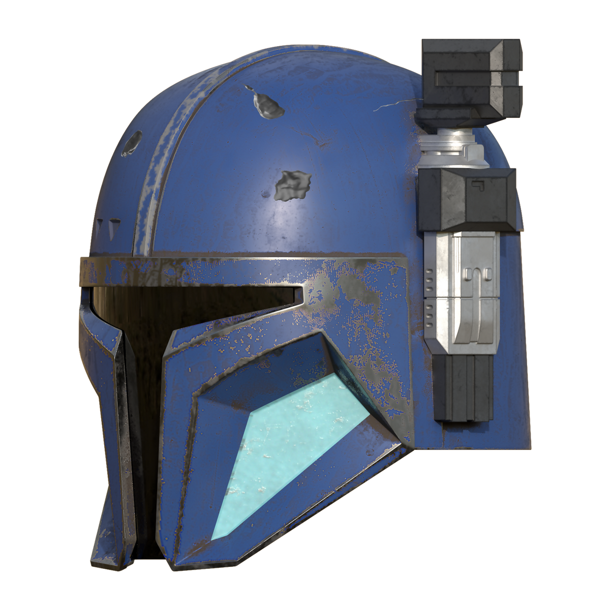 Paz Vizsla Helmet - 3D Print Model – Wireframe