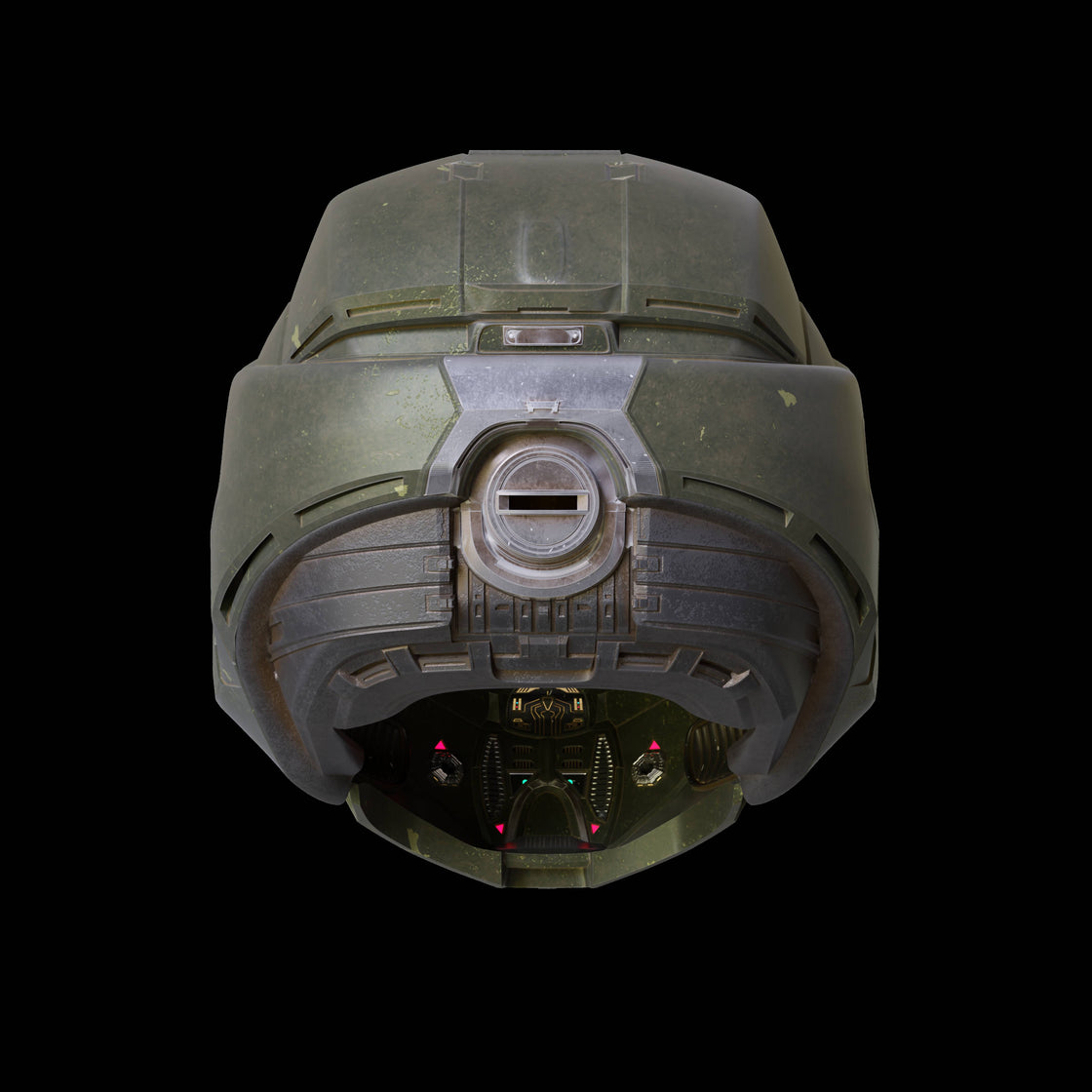 Halo The Series: Master Chief Helmet 3D Print Files – Wireframe