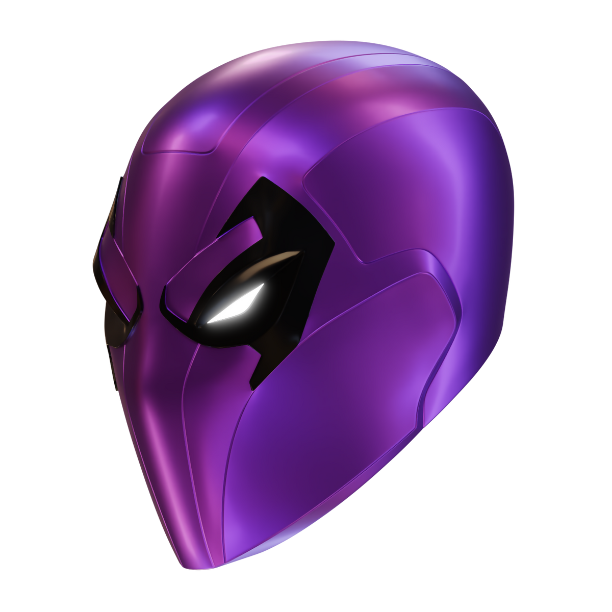 Prowler Helmet - 3D Print Model – Wireframe