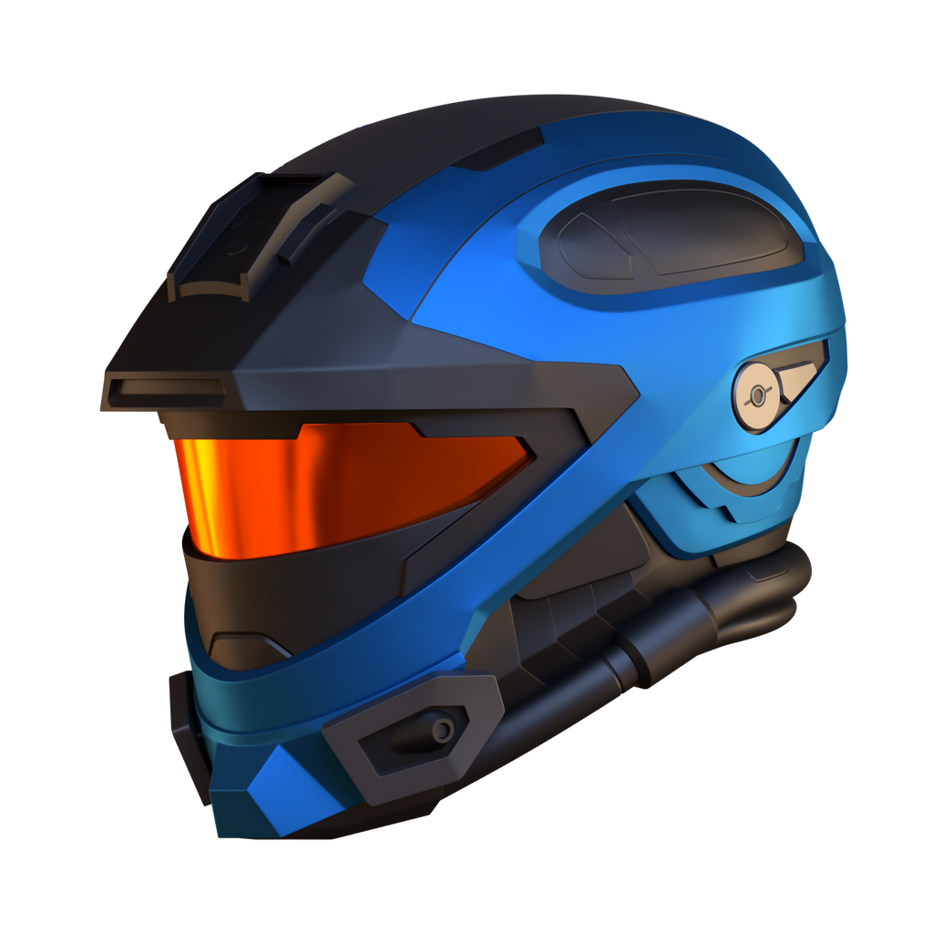 VEK3D Halo Recon Helmet File – Wireframe