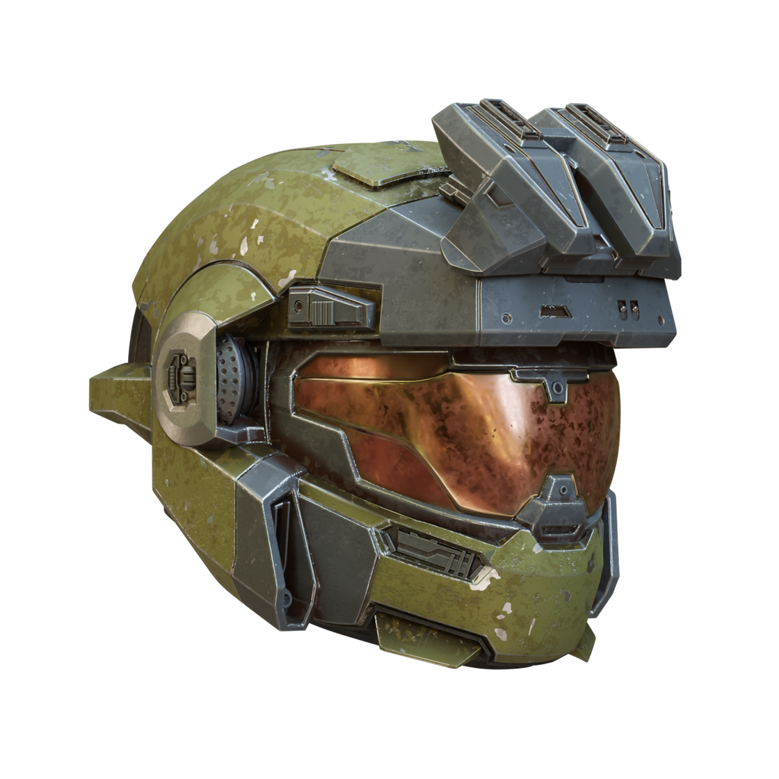 Halo Reach Grenadier "Jorge" Helmet 3D Print Files – Wireframe