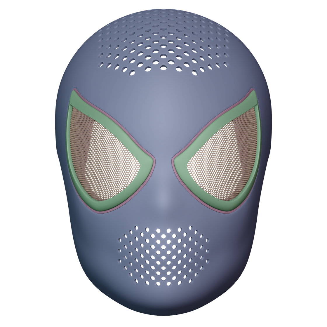 VEK3D The Amazing Spider-Man 2 Faceshell File – Wireframe