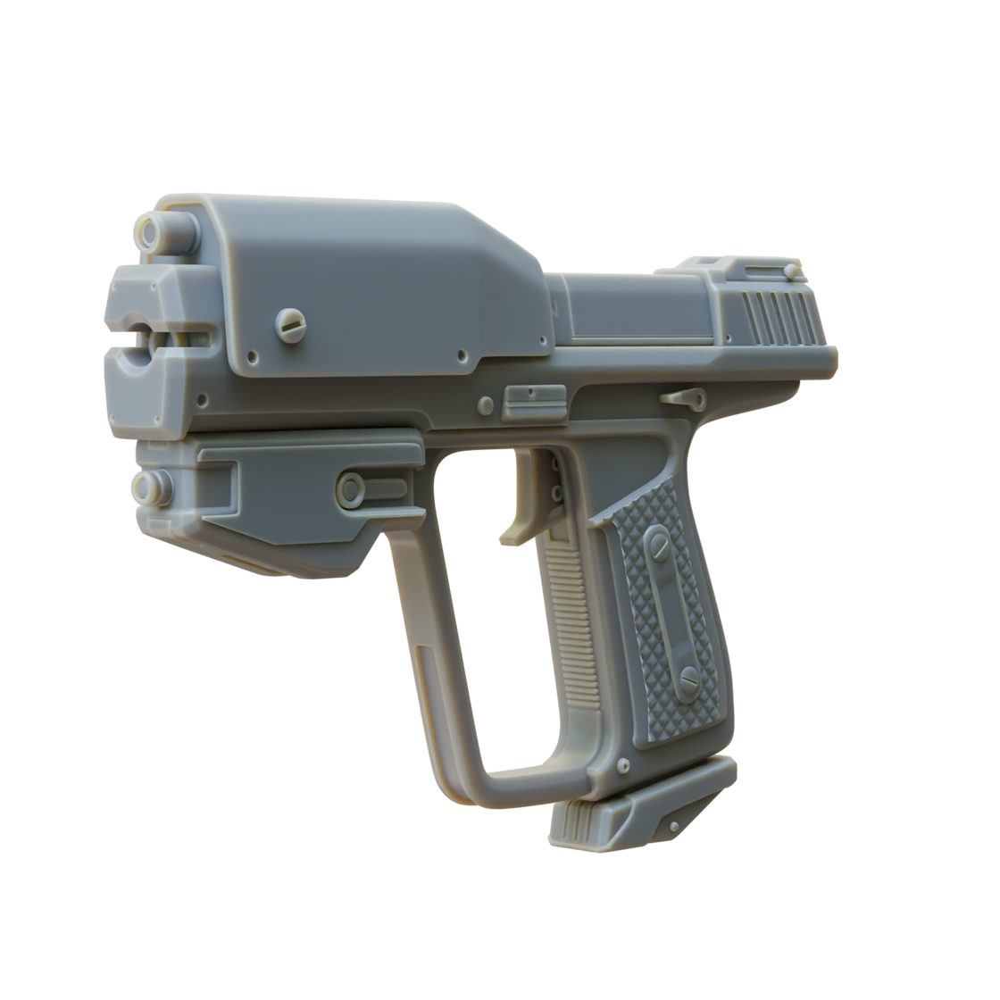Halo Reach Magnum 3D Print Files – Wireframe