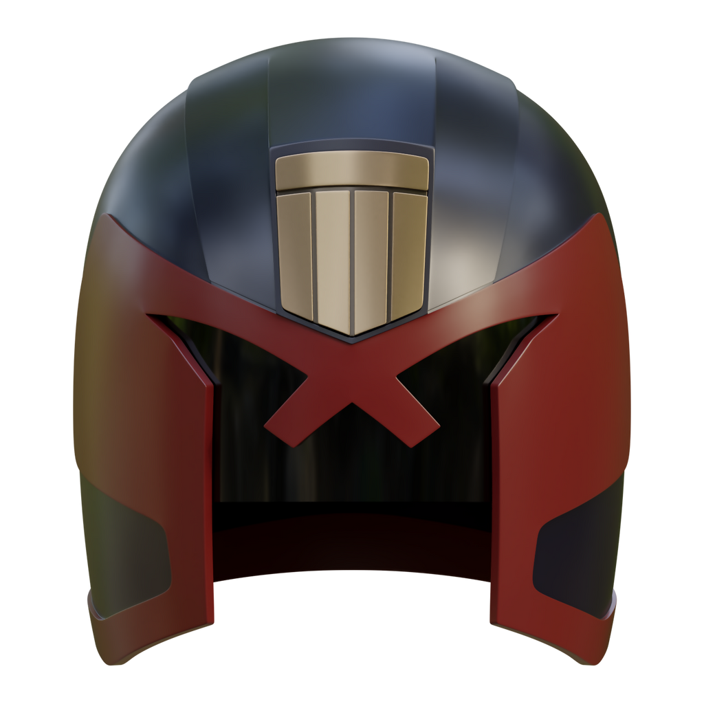 VEK3D Judge Dredd 2012 Helmet File – Wireframe