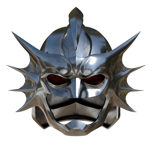 Ocean Master Helmet - 3D Print Model – Wireframe