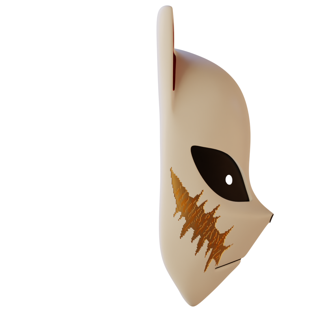 Demon Slayer Sabito Mask - 3D Print Model – Wireframe