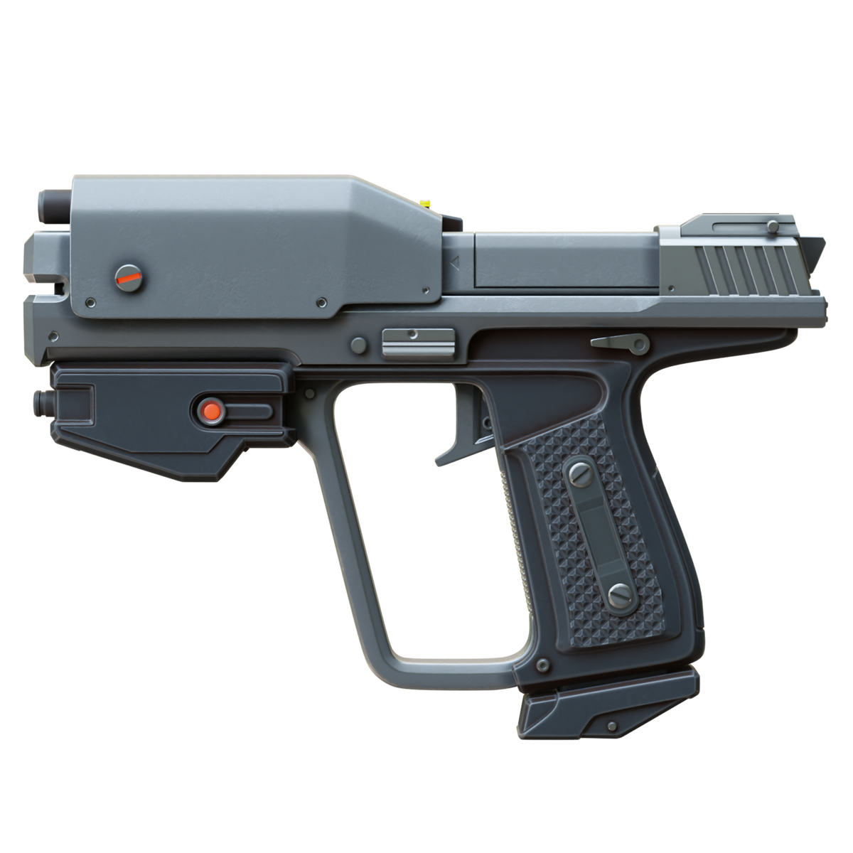 Halo Reach Magnum 3D Print Files – Wireframe