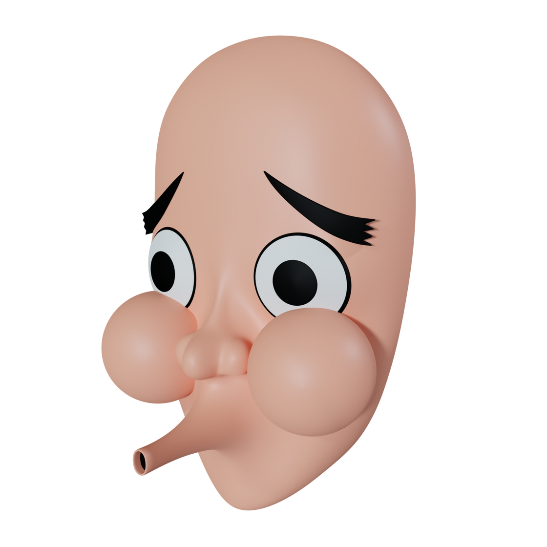 Demon Slayer Haganezuka Mask - 3D Print Model – Wireframe