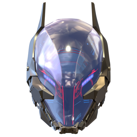 Arkham Knight Helmet - 3D Print Model – Wireframe