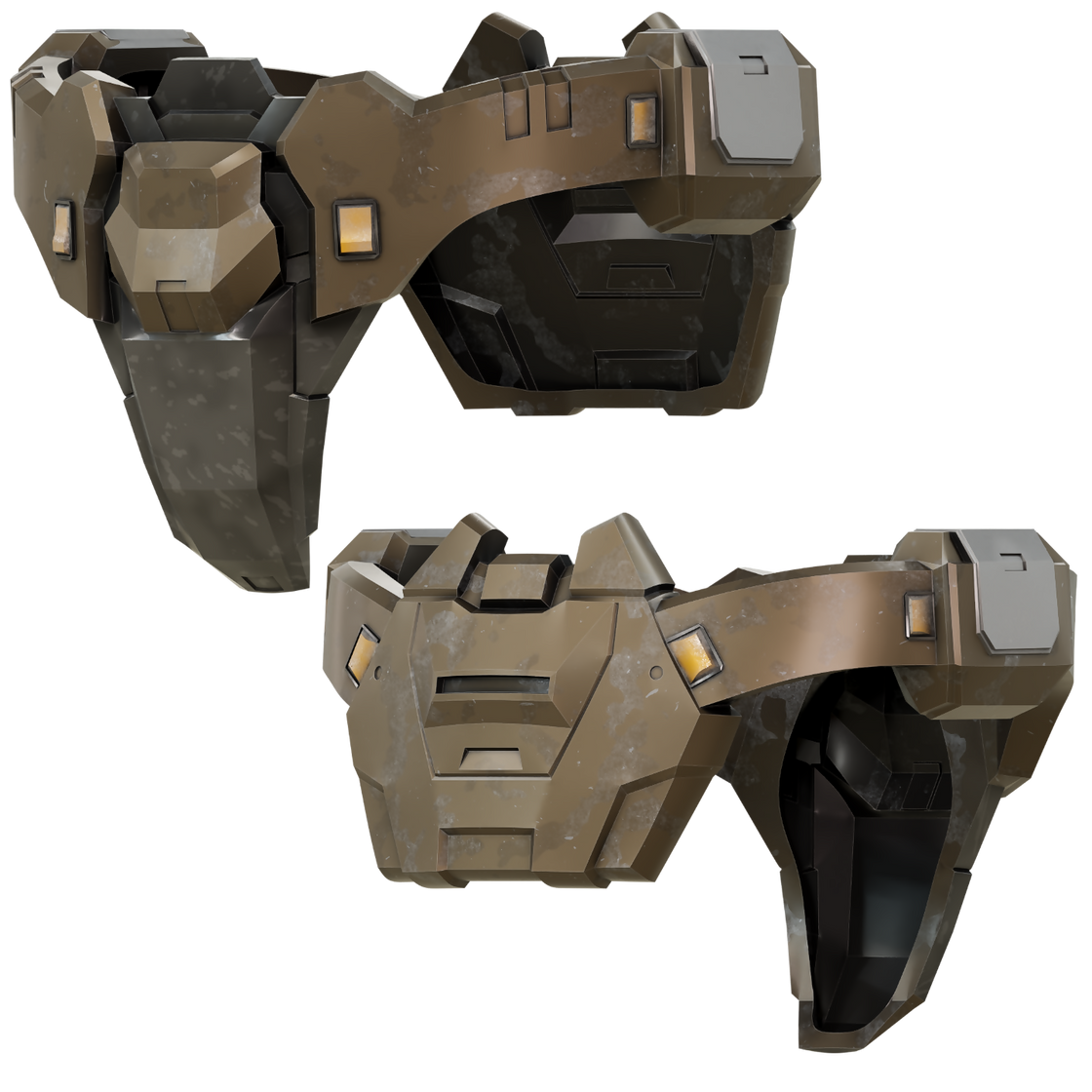 Halo Infinite Multiplayer MKVII Armor 3D Print Files – Wireframe